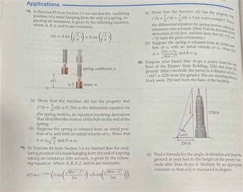 Solved Derivatives Of Each Of The Functions In Exercises In Chegg Com