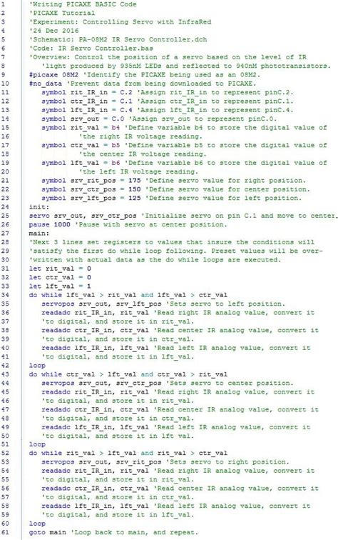 Servo Control Code At Naomi Cooke Blog