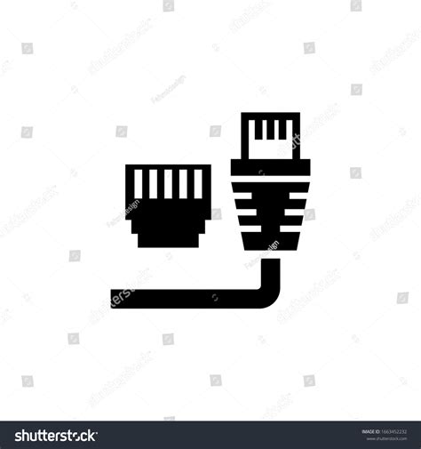 20 945 Ethernet Connection Icon Images Stock Photos Vectors Shutterstock