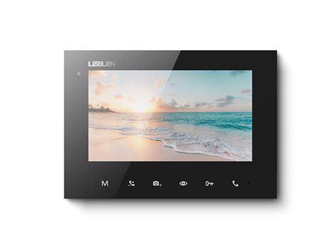 Supply Indoor Monitoring Intercom With 7 Inch Touch Screen Wholesale