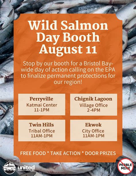 Wild Salmon Day Booths August 11 — United Tribes Of Bristol Bay