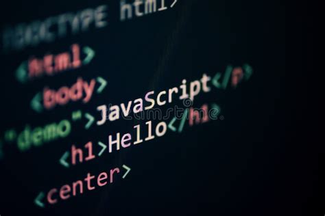 Schermo Di Visualizzazione Di Programmazione Delle Componenti Delleditor Di Testo Di Internet
