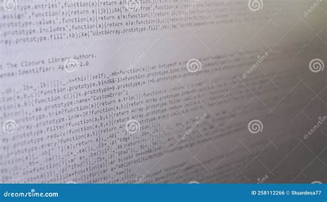 Programmer Views The Html Code Of The Page On A Screen Of A Computer Monitor 4k Stock Footage