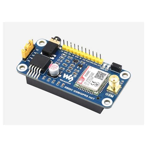 R800c Gsm Gprs Hat Für Raspberry Pi Rasppishop Raspberry Pi Board 24 99