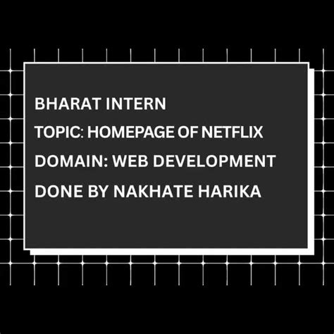 Video Nakhate Harika On Linkedin Connections Netflixclone