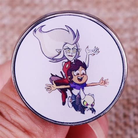 The Owl House Badge Luz Noceda Edalyn Clawthorne King Brooch Fantasy Tv Animation Pin Shopee