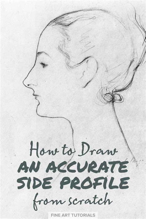 Side Profile Drawing Tutorial