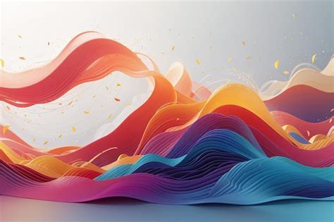 Premium Photo Wave Of Particles Abstract Background With A Dynamic Wave Big Data