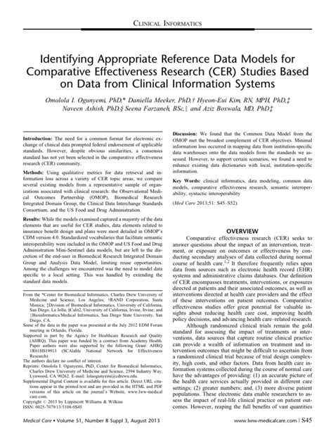 Identifying Appropriate Reference Data Models For9 Pdf Metadata Databases