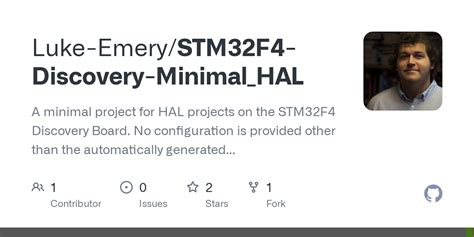 Github Luke Emerystm32f4 Discovery Minimalhal A Minimal Project