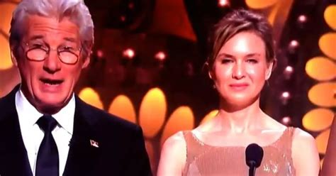 Oscars Renee Zellweger Drunk Presenting Award Video Mirror Online