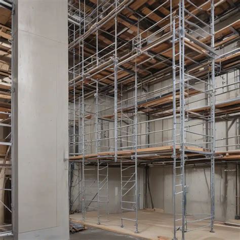 Simplifying Building Upgrades With Modular Scaffold Parts Slough