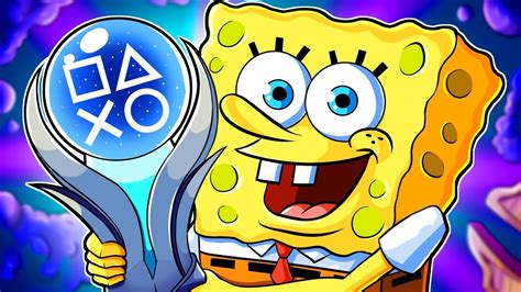 Spongebobs Platinum Trophy Is Wild Youtube