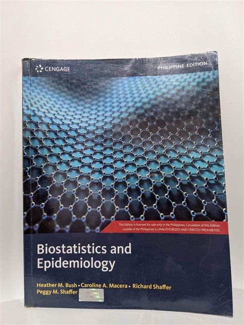 Biostatistics And Epidemiology Hobbies And Toys Books And Magazines Textbooks On Carousell