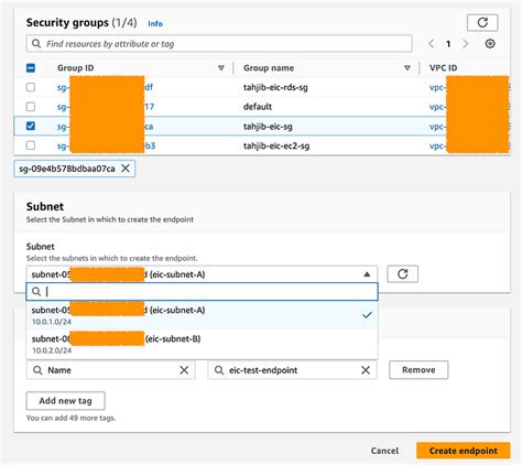 aws ec2 instance connect endpoint hands on