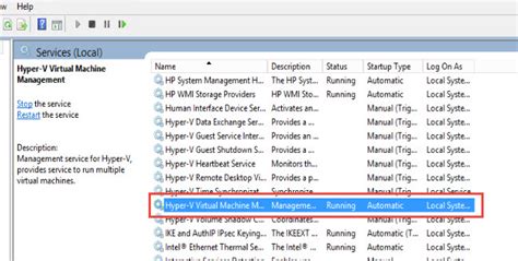 Hyper V 2012r2 Vmm 2012r2 Vm “missing” Status Stuck “starting”