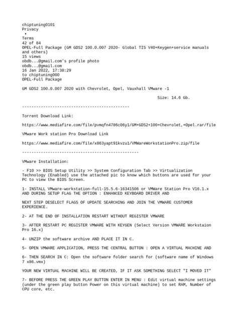 Obdtuningopel Pdf V Mware Bios