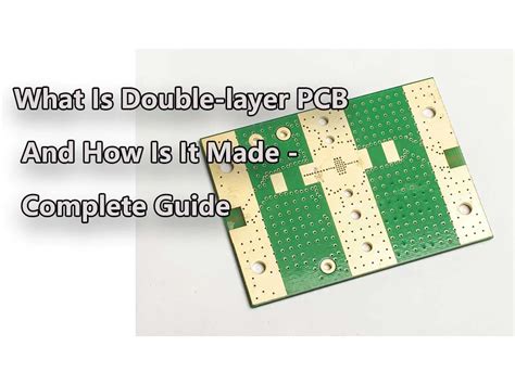 What Is Double Layer Pcb And How Is It Made Complete Guide Ibe Electronics
