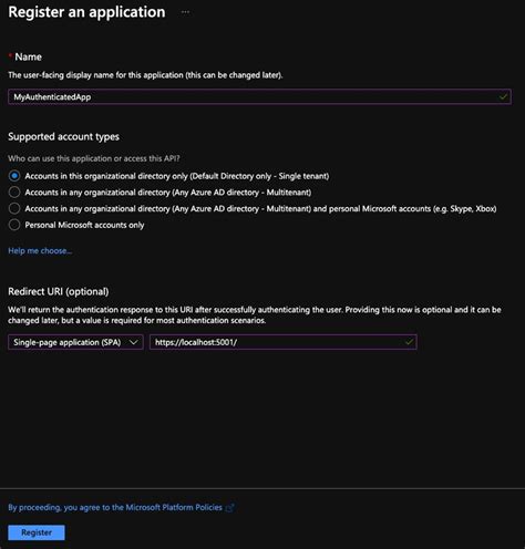 Adding Authentication With Azure Ad To A Net Angular Web App With Msal