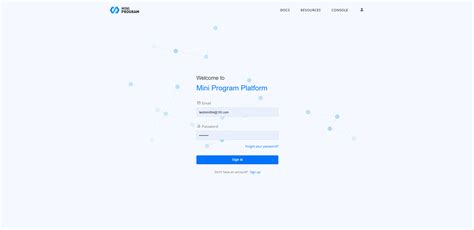 Create Mini Programs Platform Users Guide Documentation