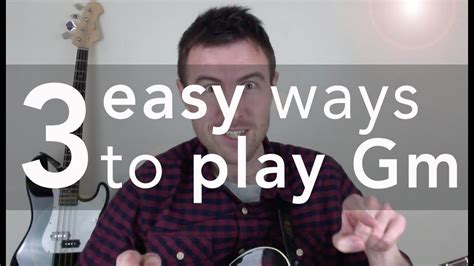 G Minor Guitar Chord Easy