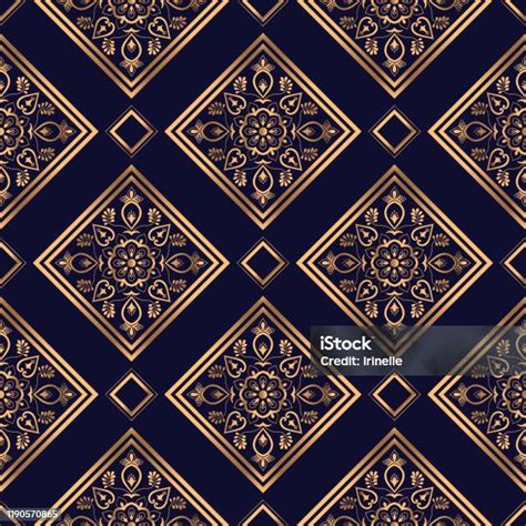 럭셔리 로얄 패턴 원활한 벡터 황금 아라베스크 타일 배경입니다 골동품 디자인 결혼식에 대한 스톡 벡터 아트 및 기타 이미지 결혼식 고풍스런 공휴일 Istock