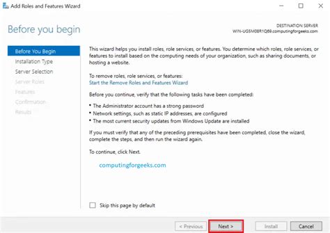 Install And Configure Hyper V On Windows Server ComputingForGeeks