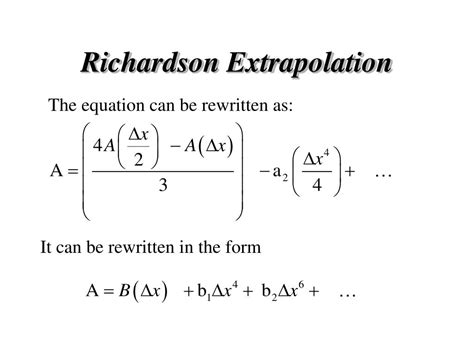 Ppt Lecture 18 Numerical Differentiation Powerpoint Presentation Free Download Id6354339