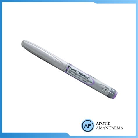 Lantus Solostar Per Pen Apotek Aman Farma