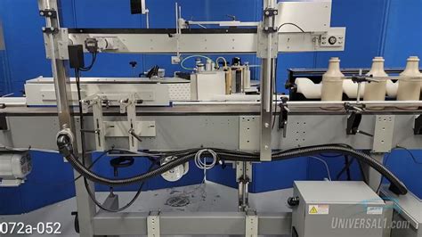Universal Labeling Systems Inc On Linkedin Vacuum Belt With Feed Screw Labeling System