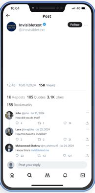 Invisible Text ㅤ Blank Text Copy and Paste