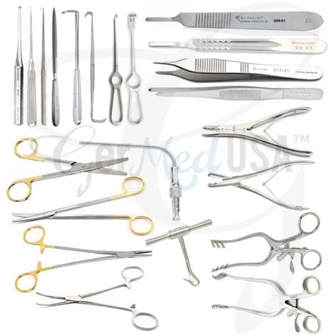 Amputation Tools Amputation Instruments Circa 1840 Stock Image
