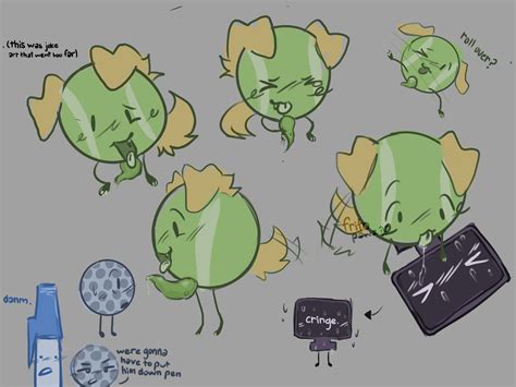 Rule 34 Battle For Dream Island Bfdi Fritopawz Golf Ball Golf Ball Bfdi Interspecies Object