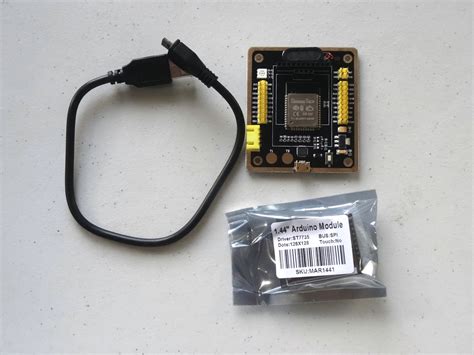 Mitov Software Received Cool Esp 32f Development Board With 144inch Tft Lcd Screen From