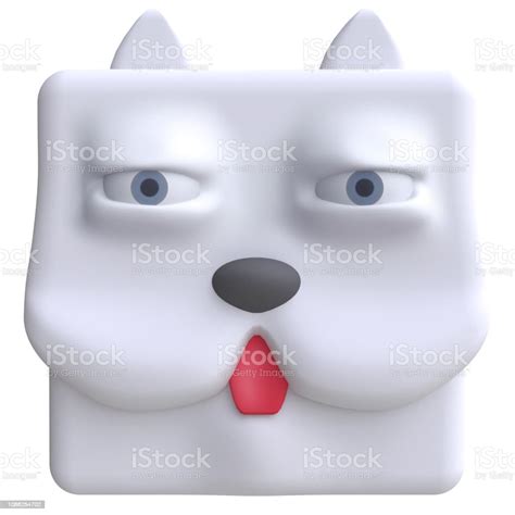 양식에 일치 시키는 재미 있는 만화 아이콘 고양이 머리 아이 클레이 플라스틱 또는 부드러운 장난감 3d 그림입니다 고양이 새끼에 대한 스톡 사진 및 기타 이미지 Istock