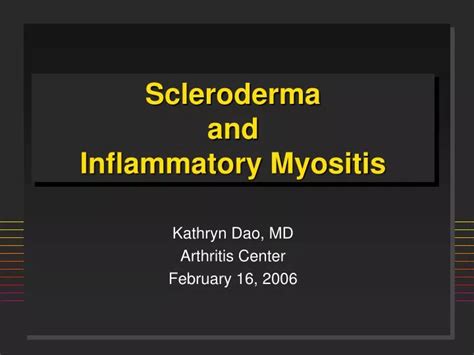 Ppt Scleroderma And Inflammatory Myositis Powerpoint Presentation Free Download Id 393300