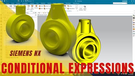 Conditional Expression If And Else Expression Siemens Nx Youtube