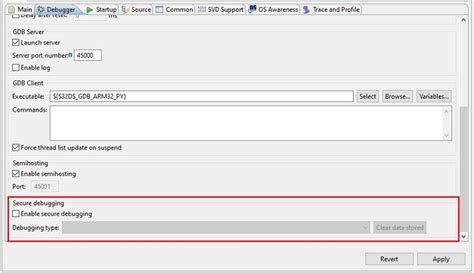 Howto Secure Debugging From S32ds Ide With S32 Debugger And S32 Debug Probe Nxp Community