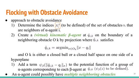 Flocking For Multi Agent Dynamic Systems Algorithms And Theory Ppt