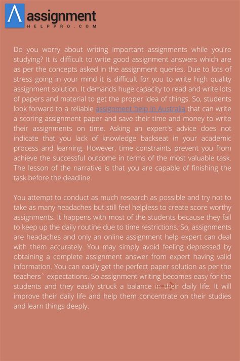 Ppt Why Assignment Help Is An Easy Method To Complete Any Paper