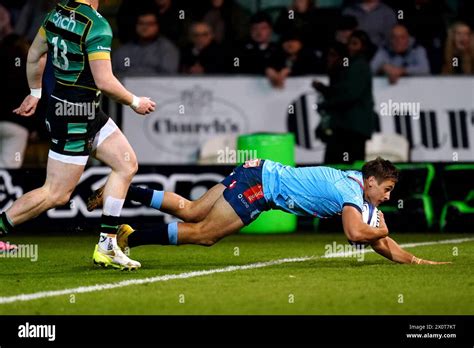Vodacom Bulls Sebastian De Klerk Scores A Try Which Is Later