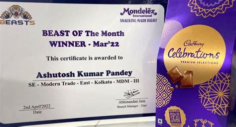 Ashutosh Kumar Pandey On Linkedin Mondelezinternational Teammdlz 29 Comments