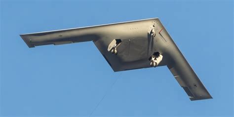 A Video Captures The Departure Of The Northrop Grumman B 21 Raider News