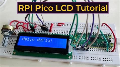Interfacing X LCD Display With Raspberry Pi Pico