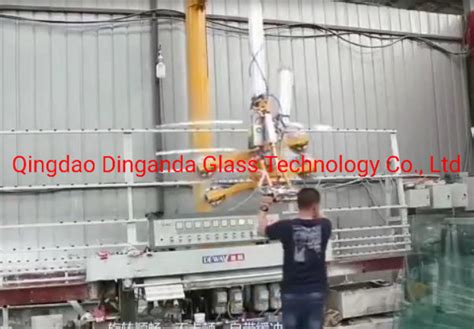 Glass Beveling Machine Loading Unloading Glass Machine Vacuum Lifter