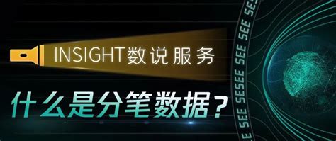 【insight数说】什么是分笔数据？see see！ 华泰证券insight金融数据服务文档中心
