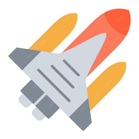 Estilo De Ilustração Vetorial De Naves Espaciais Vetor Premium