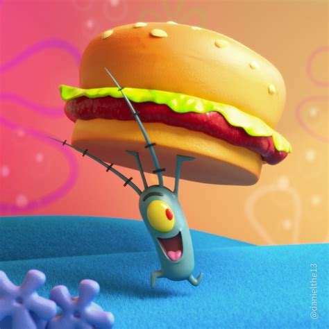 Spongebob Plankton Finished Projects Blender Artists Community