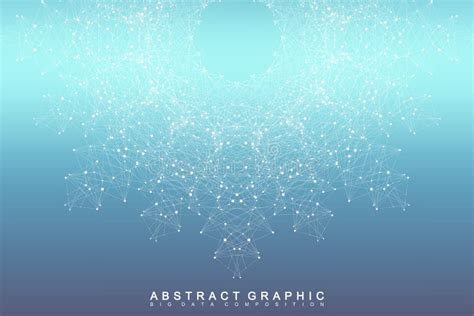 Graphic Abstract Background Communication Big Data Visualization