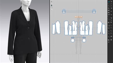 3d Model Women Blazer 2 Outfit Turbosquid 2148446